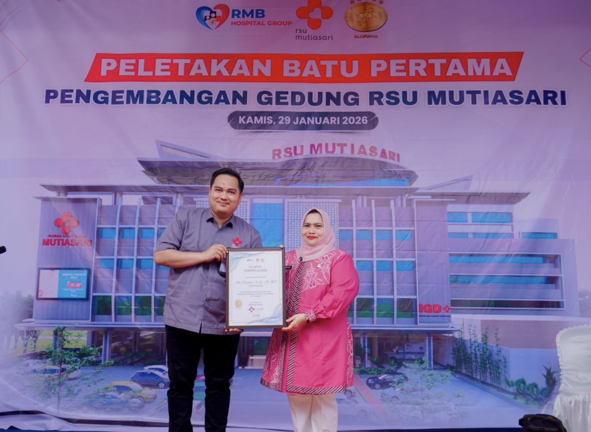 Bupati Bengkalis Kasmarni Resmikan Pembangunan RSU Mutiasari di Mandau ...